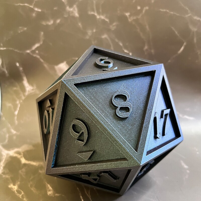 D20 Mold - Etsy