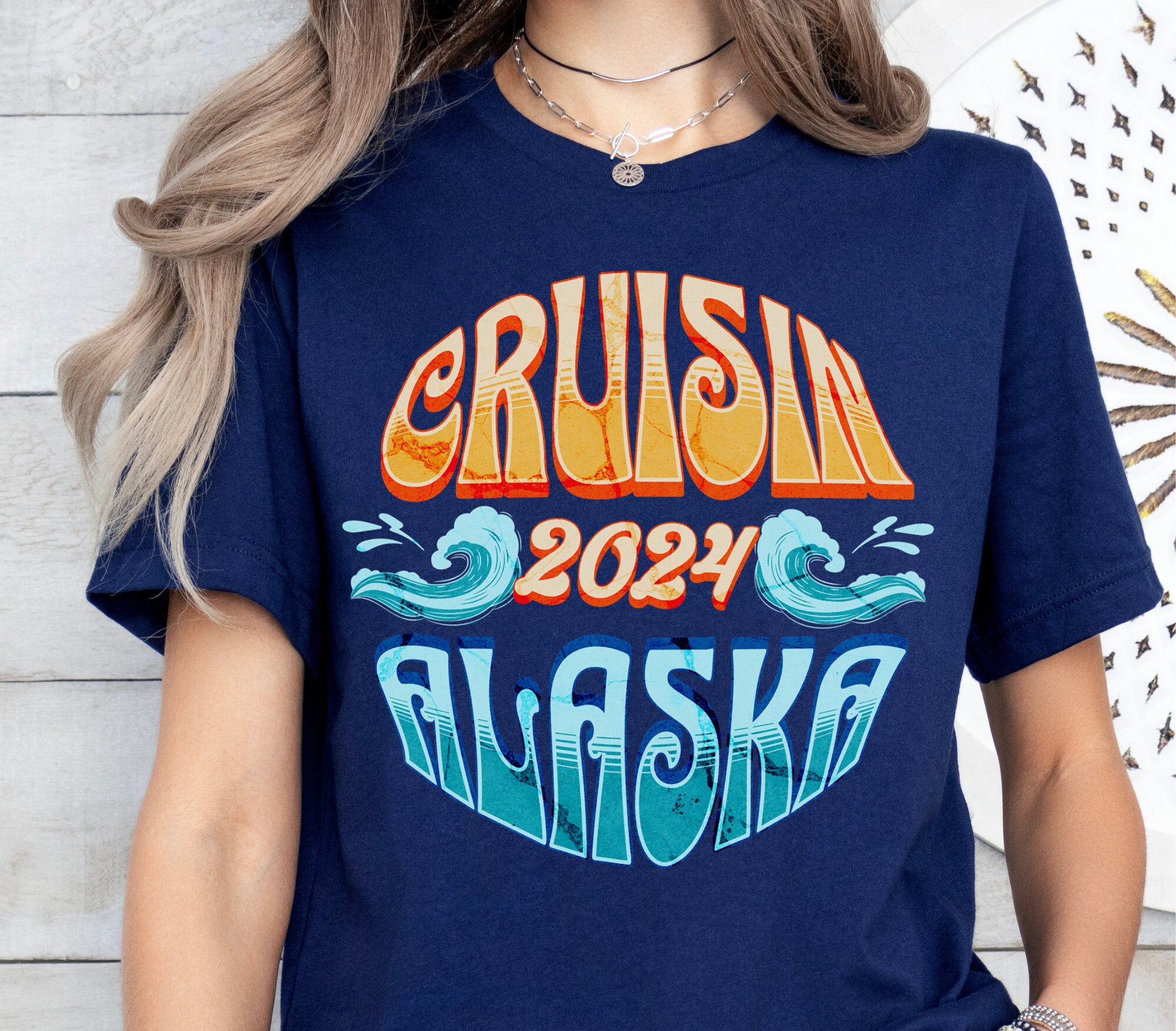 Cruising Alaska Vacation Tshirt Retro Alaskan Cruise Shirt Unisex ...