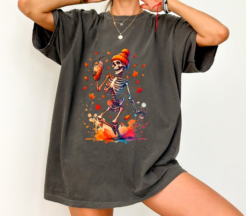 Iced Coffee Skeleton PNG Dancing Skeleton With Iced Coffee Png Funny ...