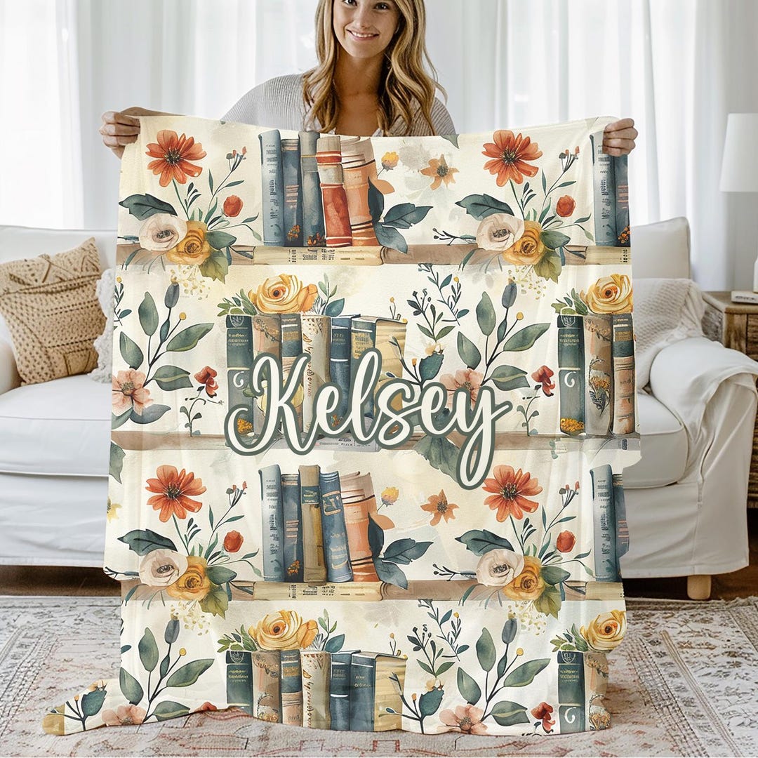 Reading Blanket, Book Blanket, Book Reading Blanket, Reading Nook ...