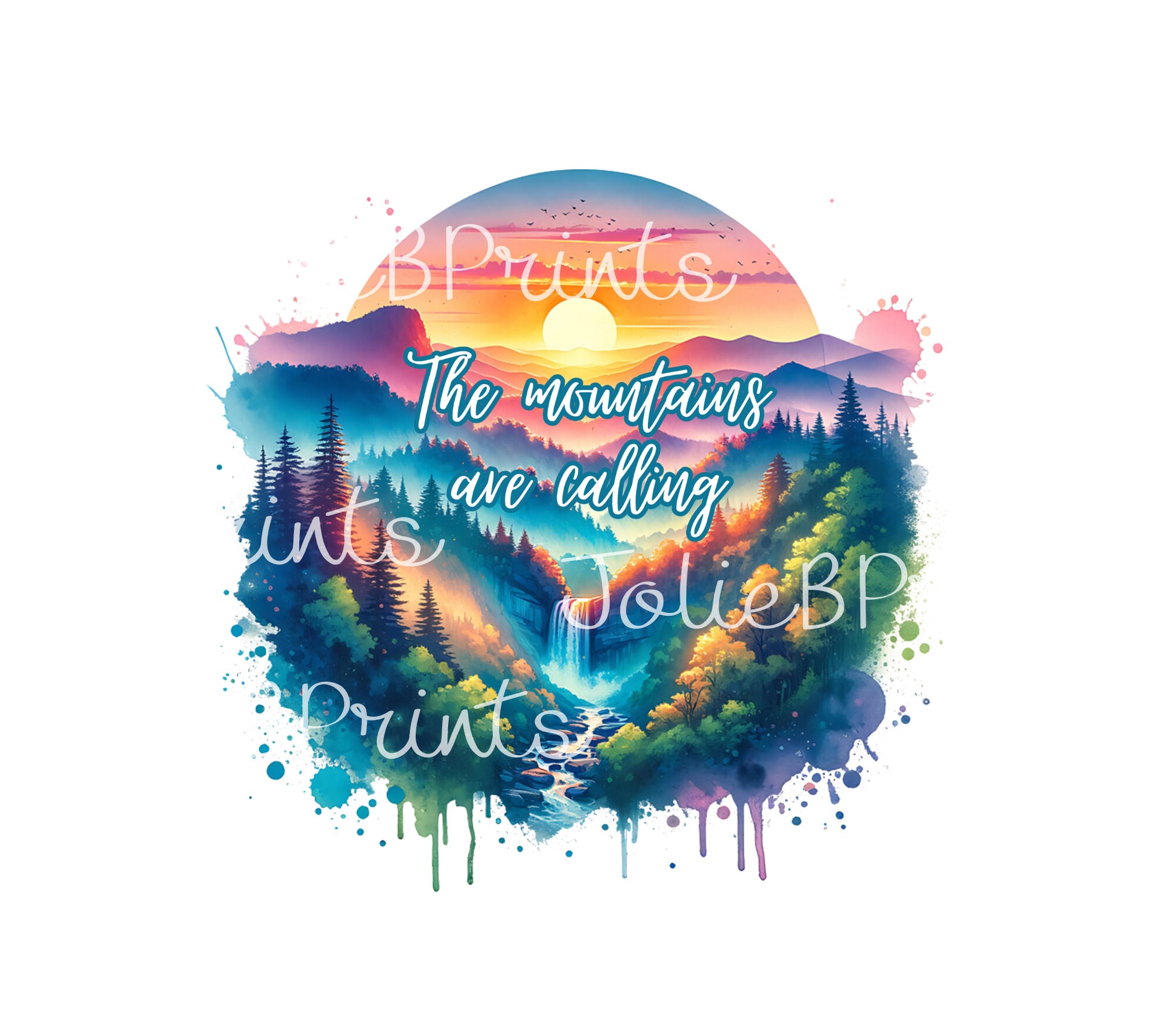 Mountains Trip PNG, Sister's Mountains Trip Png, Mountains Digital ...