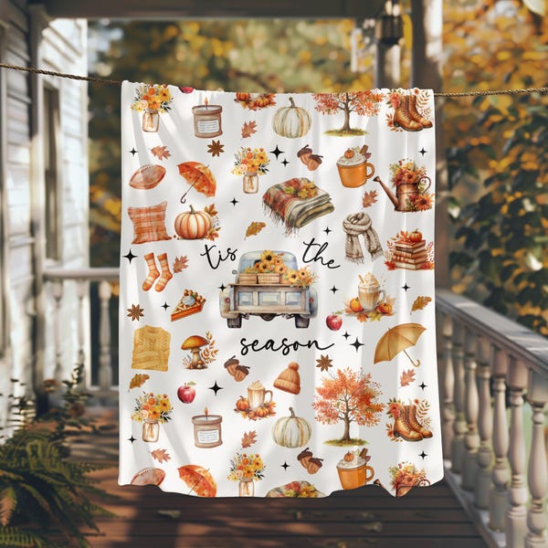 Fall Blankets - Etsy