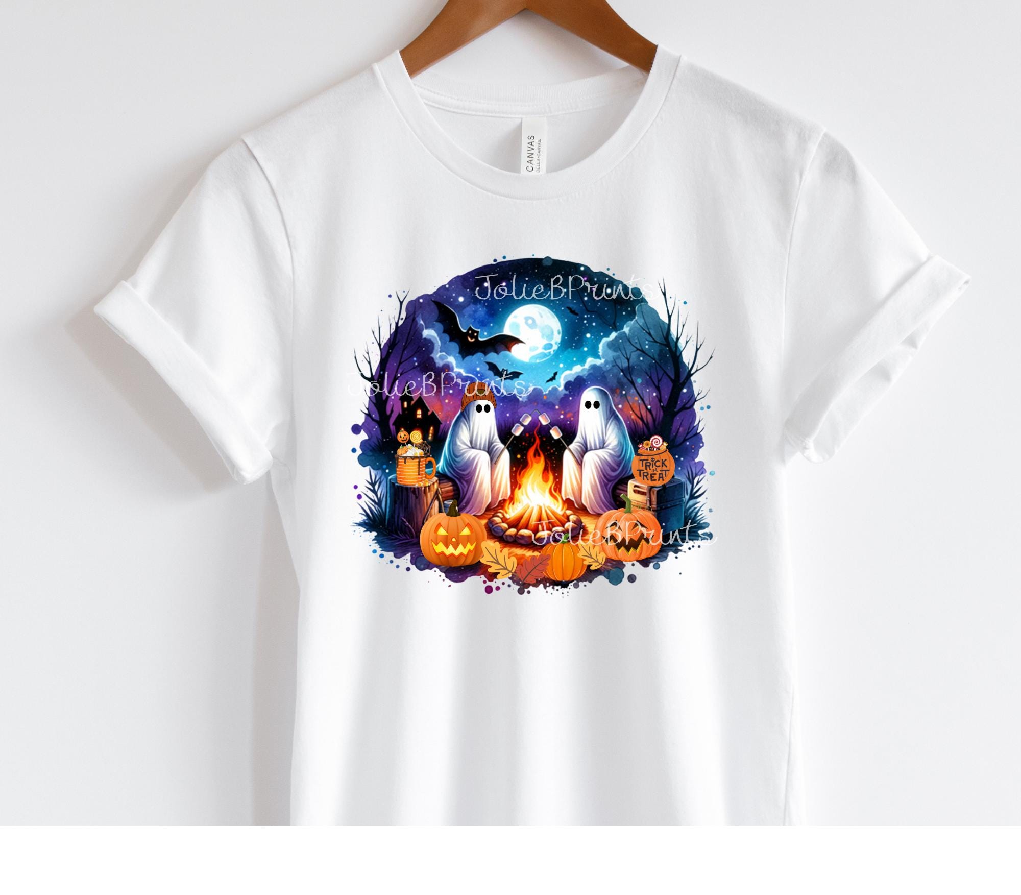 Ghost Campfire PNG, Halloween Campfire PNG, Funny Ghost Png, Ghost ...