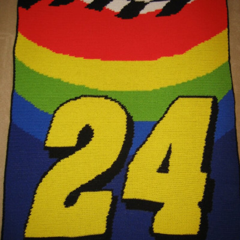 Nascar Crochet Pattern - Etsy