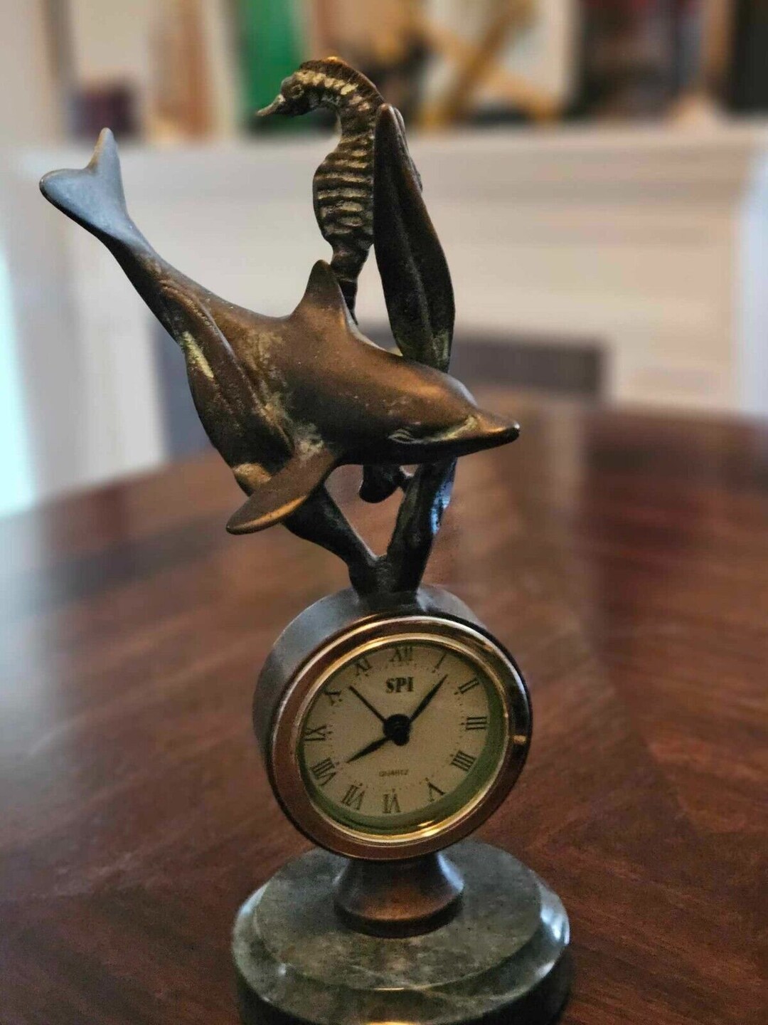 Vintage SPI Dolphin Clock - Etsy