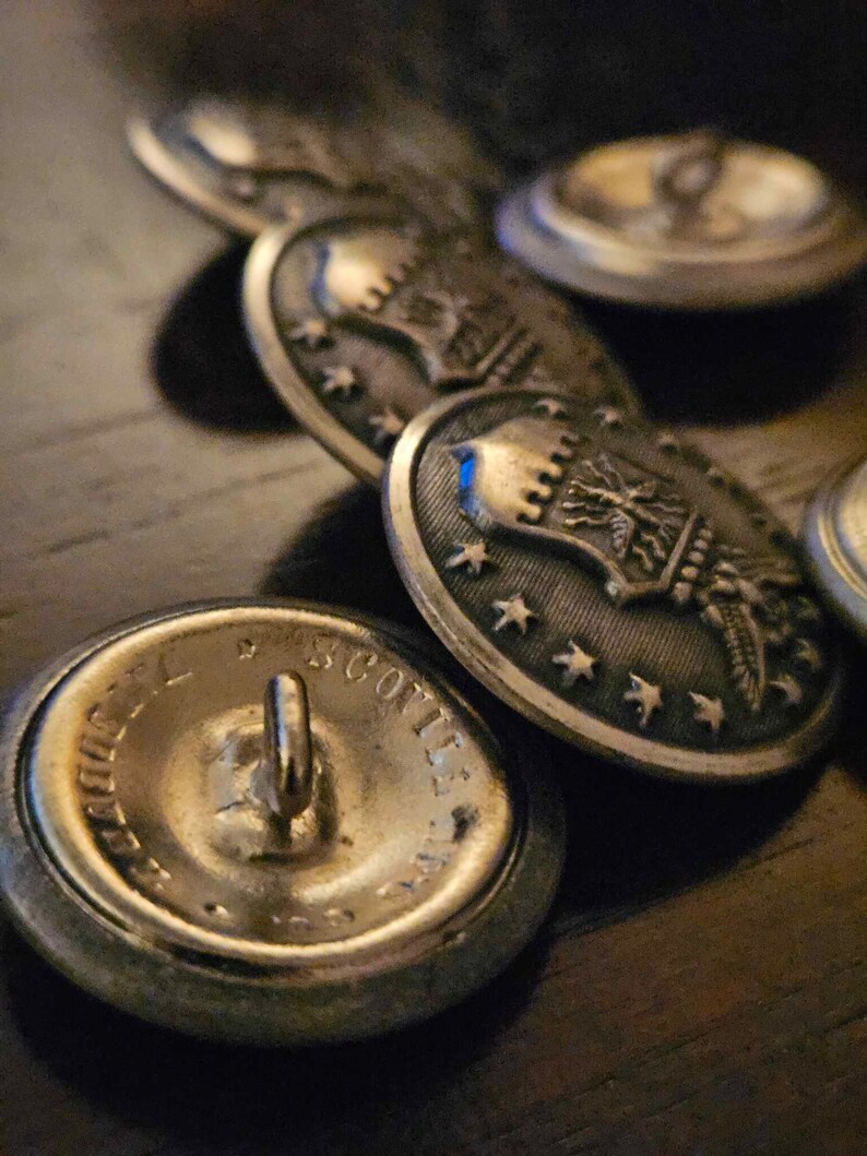 Old Vintage MILITARY-US Air Force Button. Waterbury. 6 - Etsy