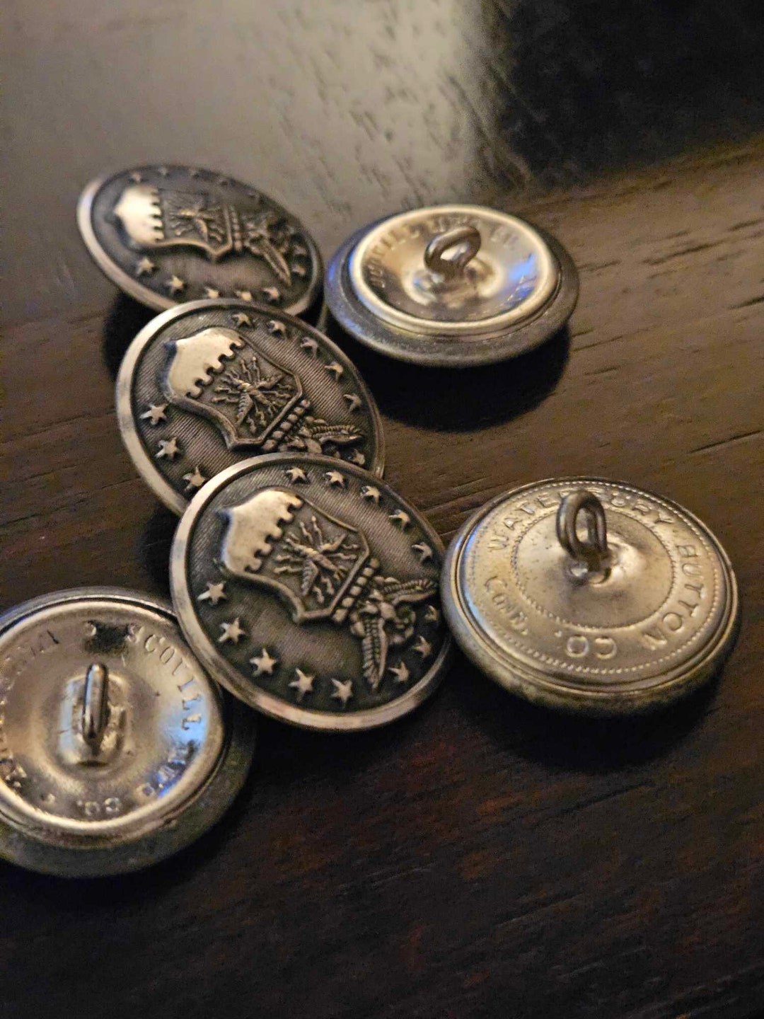 Old Vintage MILITARY-US Air Force Button. Waterbury. 6 - Etsy