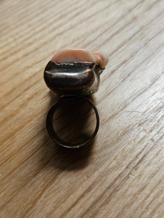 Rare Vintage Ring, Brass/bronze? Chunky, One of a kin… - Gem