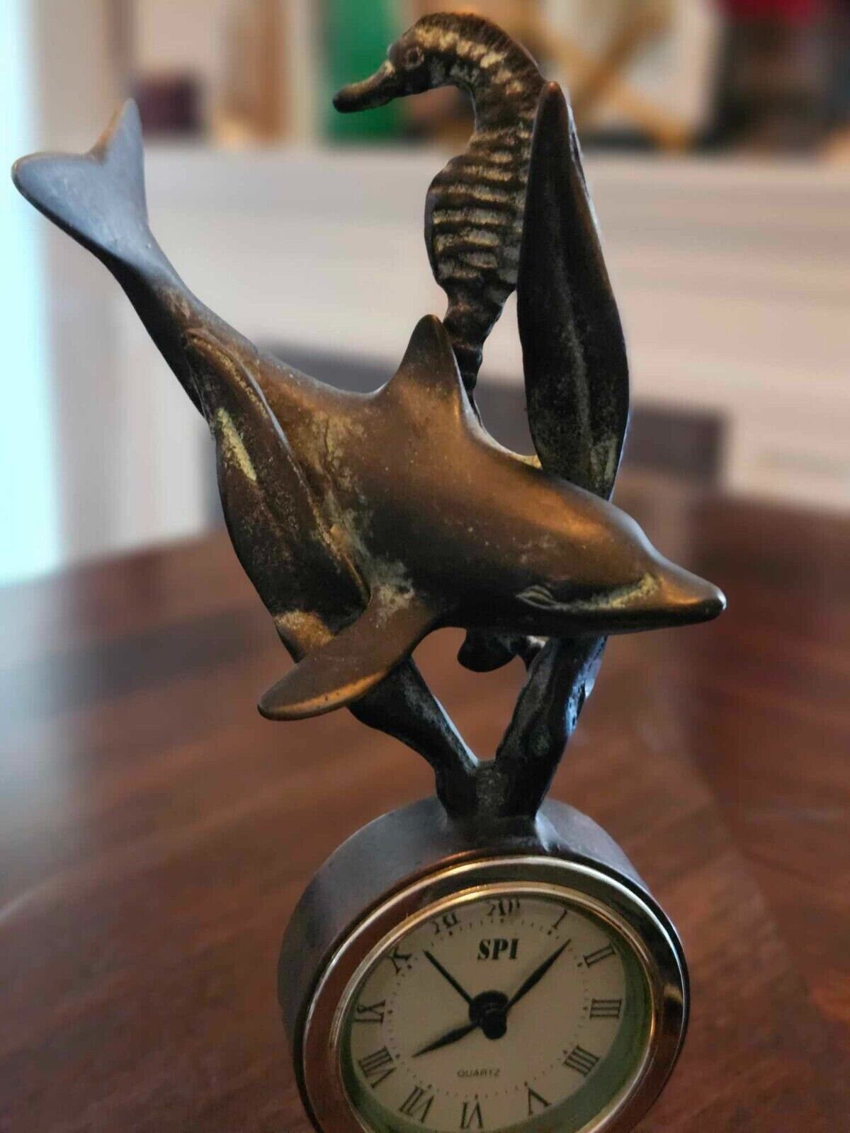 Vintage SPI Dolphin Clock - Etsy