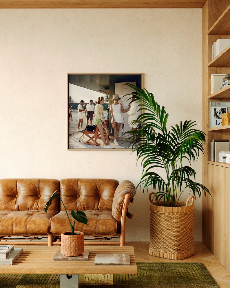 Slim Aarons Tennis in the Bahamas Print Poster, Vintage Print ...