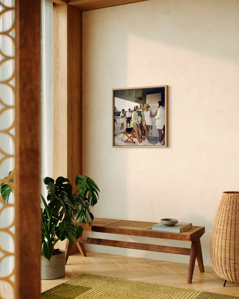 Slim Aarons Tennis in the Bahamas Print Poster, Vintage Print ...