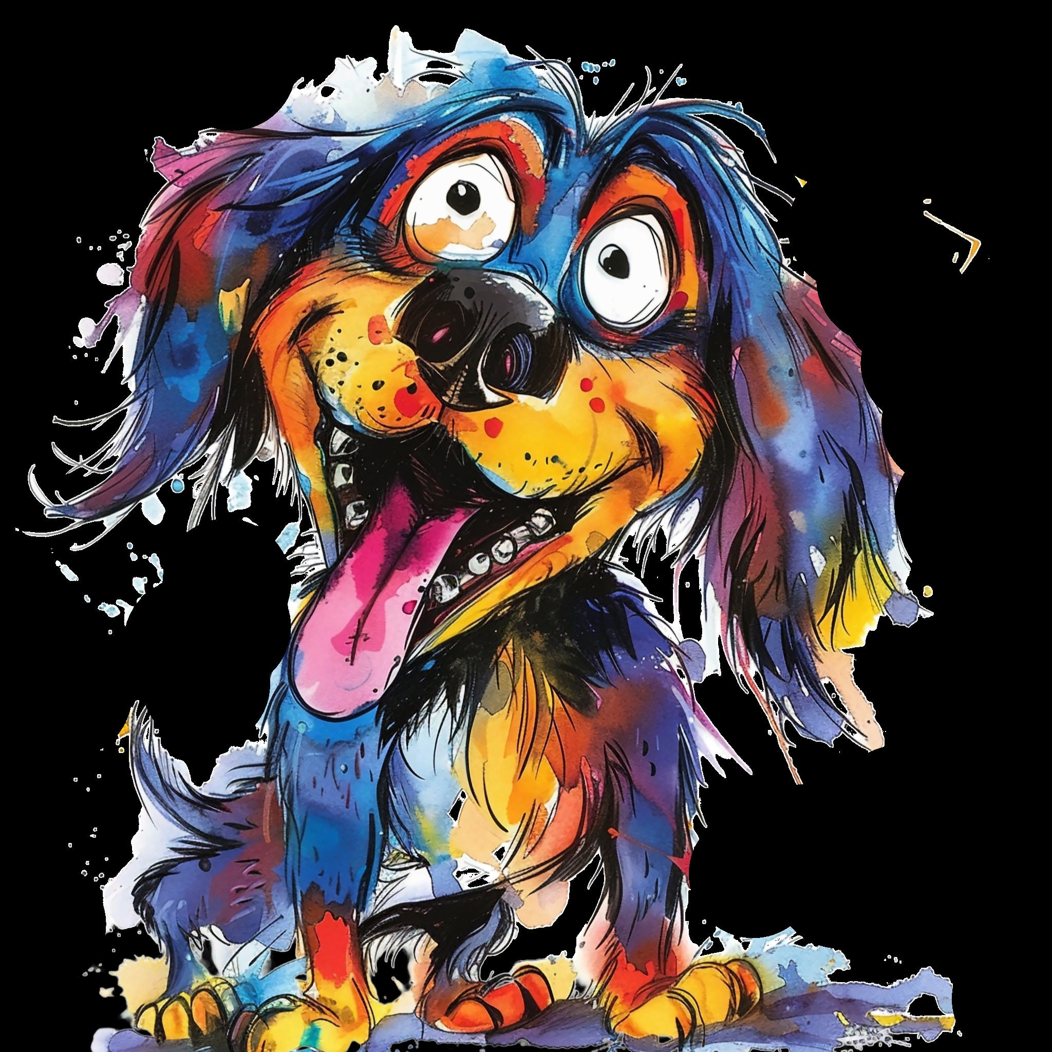 Dogs Png | Crazy Grandma Png | Paws Svg | Commercial Use | Funny Grumpy ...