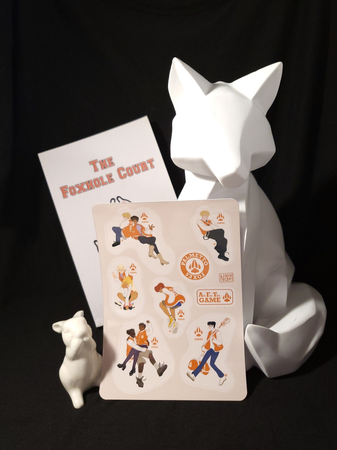 Stickers From the Foxhole Court Series by Nora Sakavic - Etsy