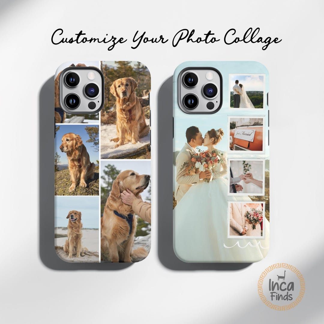 Personalized Photo Collage Magsafe Phone Case, Custom Picture iPhone 17 ...