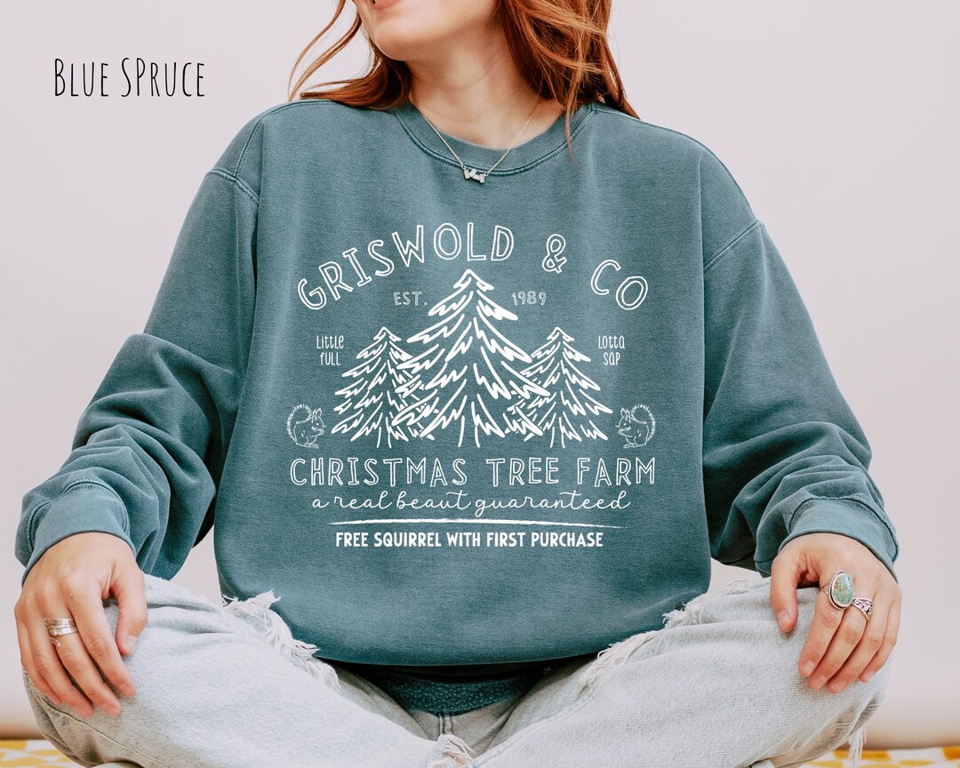 Griswold Christmas Tree Farm Shirt, Funny Holiday Vacation Tee, Retro ...