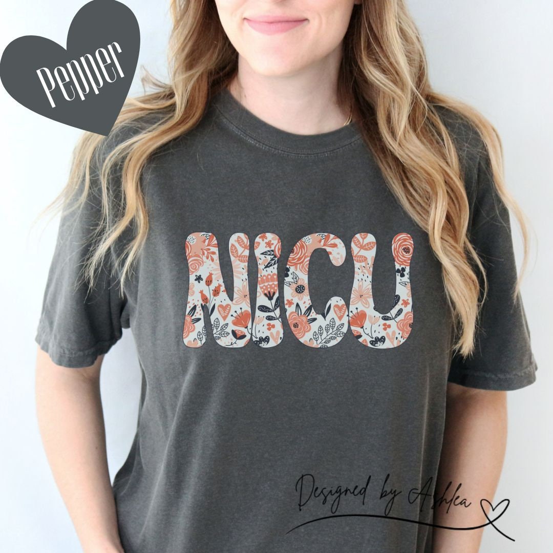 NICU Comfort Color Shirt Neonatal Intensive Care Unit - Etsy
