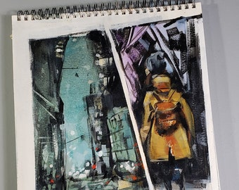 Female Sketchbook - Etsy