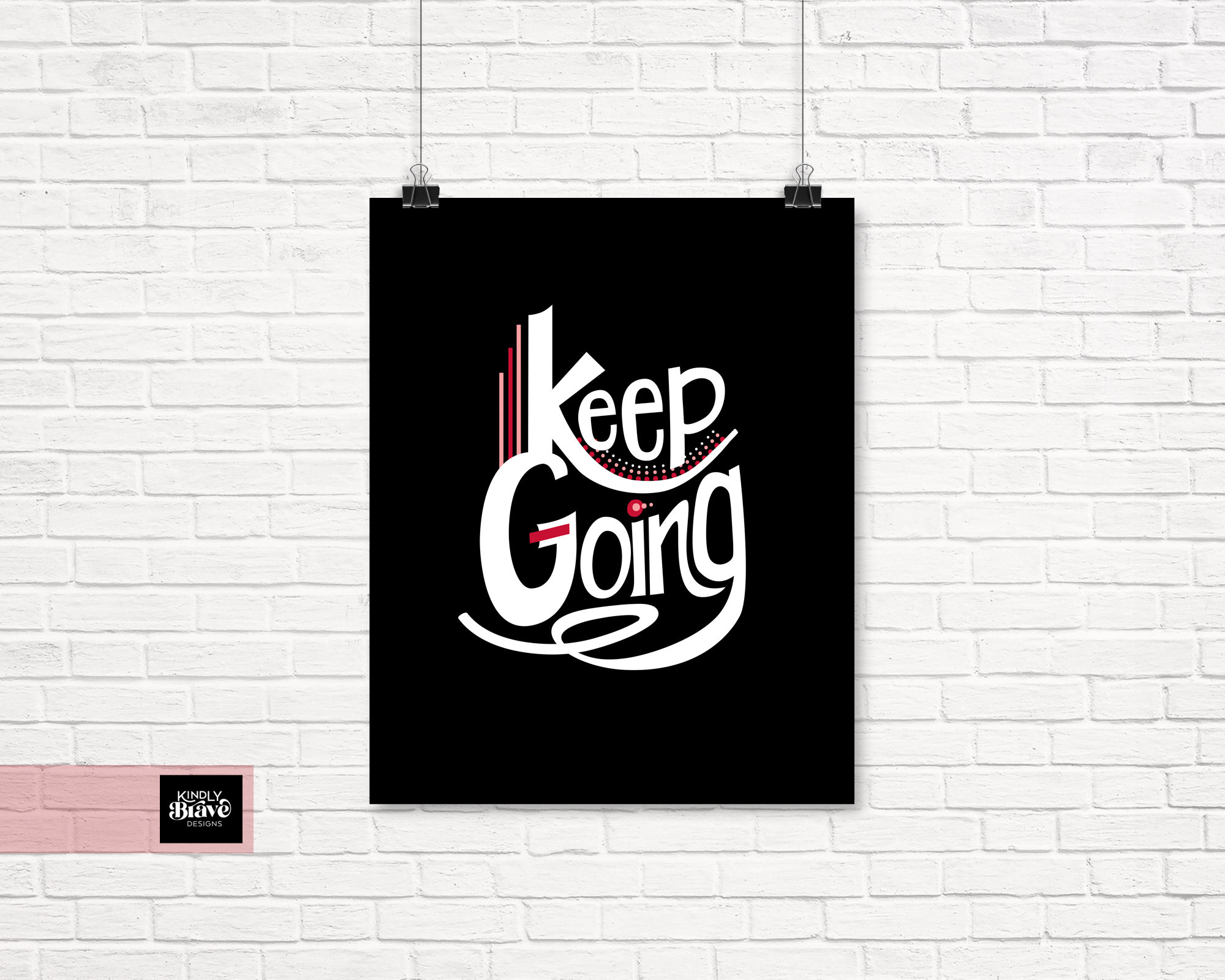 Keep Going Printable Digital Wall Art - Etsy