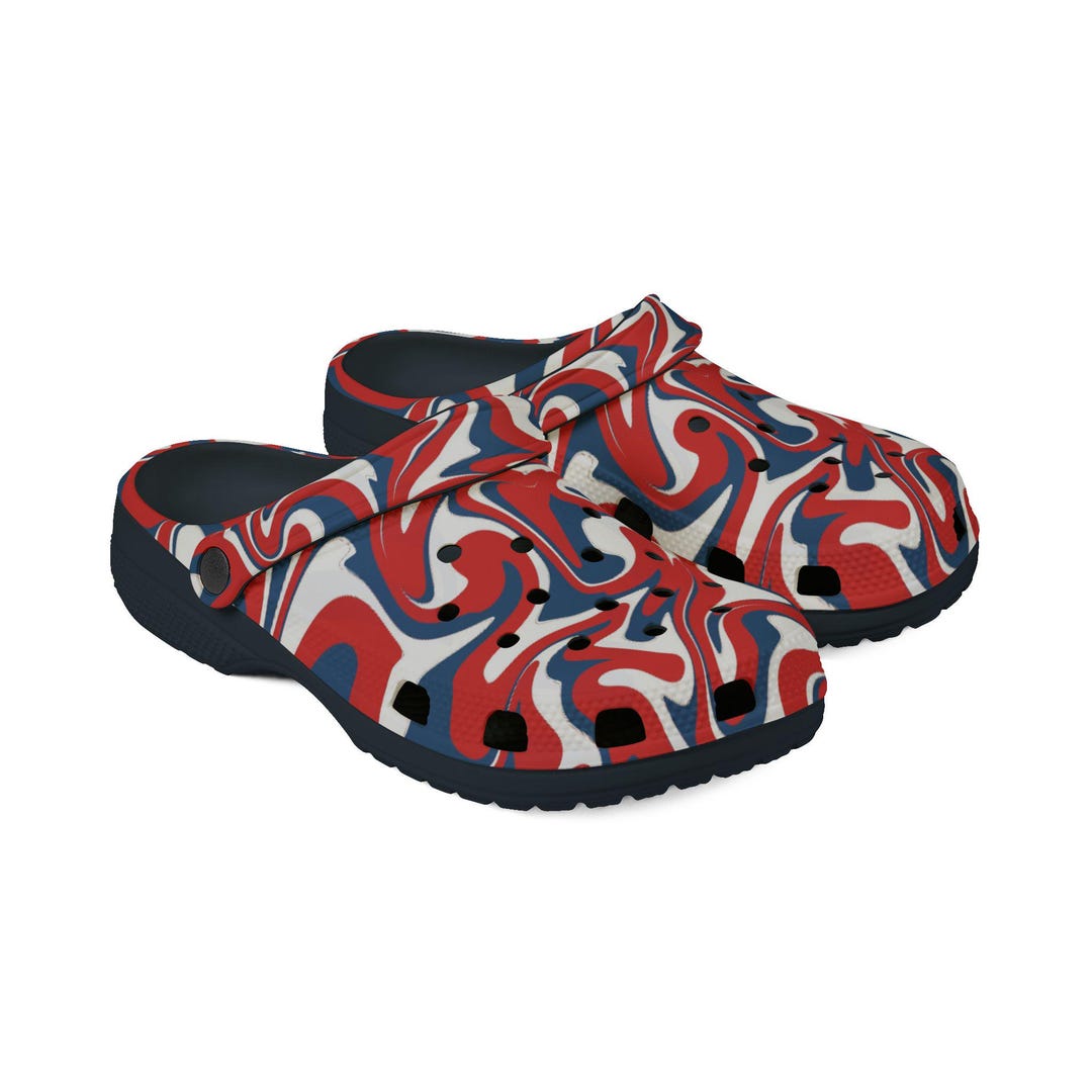 Bills Foam Clogs, Football Shoes, Buffalo Shoes - Etsy