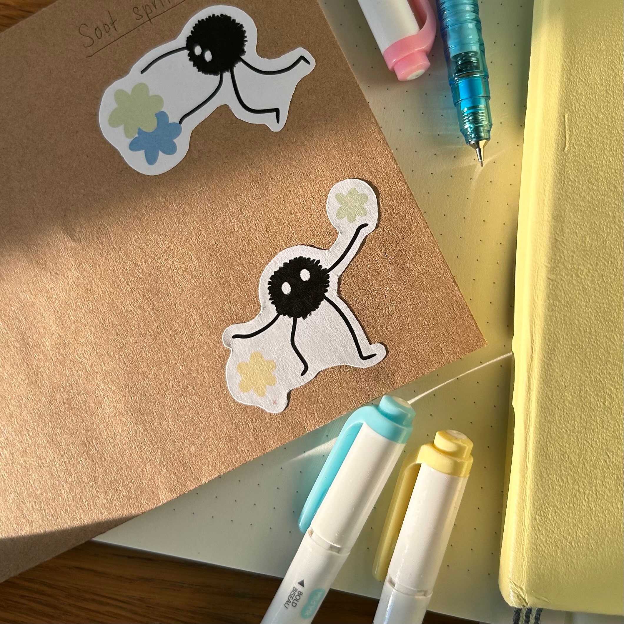 Soot Sprites Stickers | Susuwatari Stickers | Spirited Away Stickers ...
