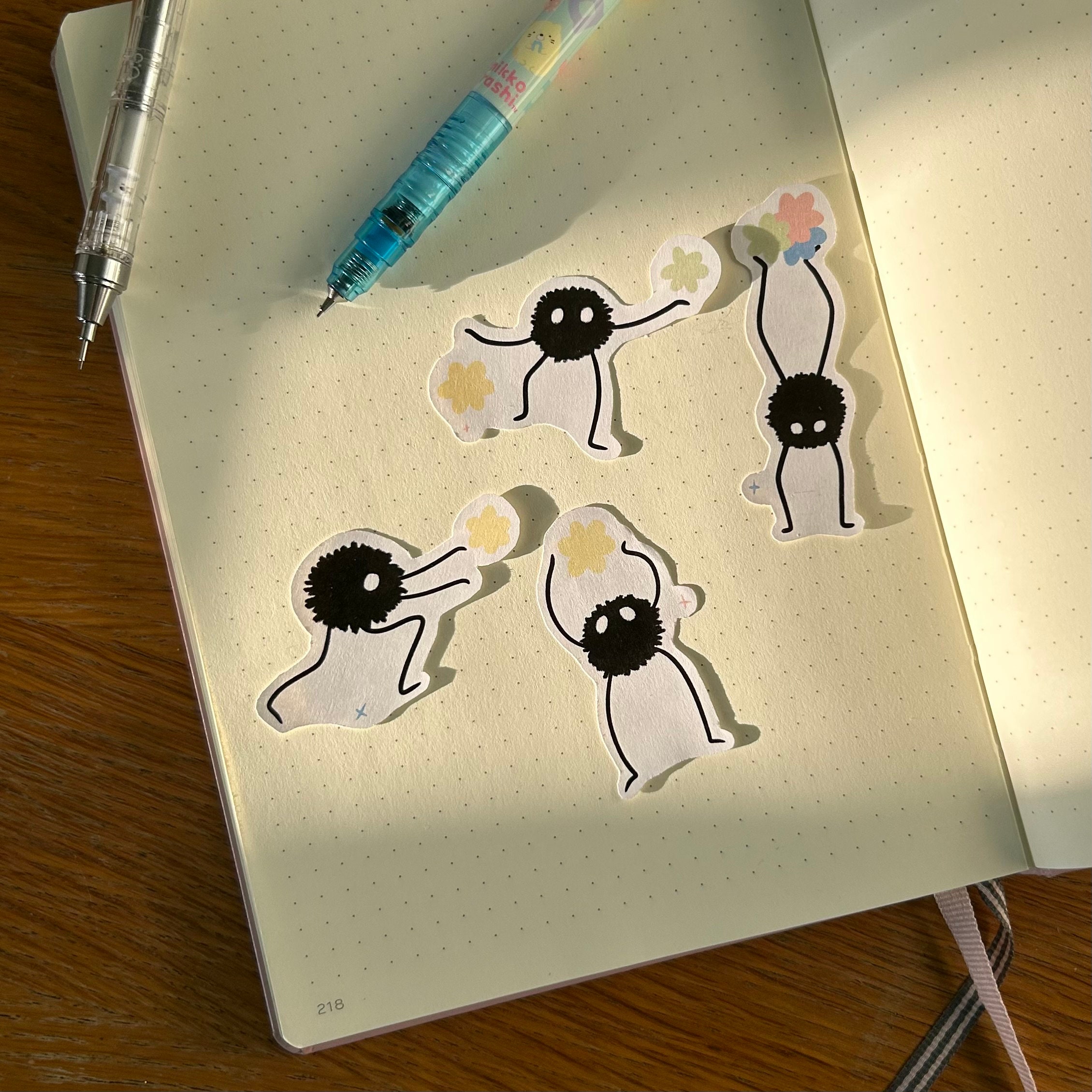 Soot Sprites Stickers Susuwatari Stickers Spirited Away Stickers My ...