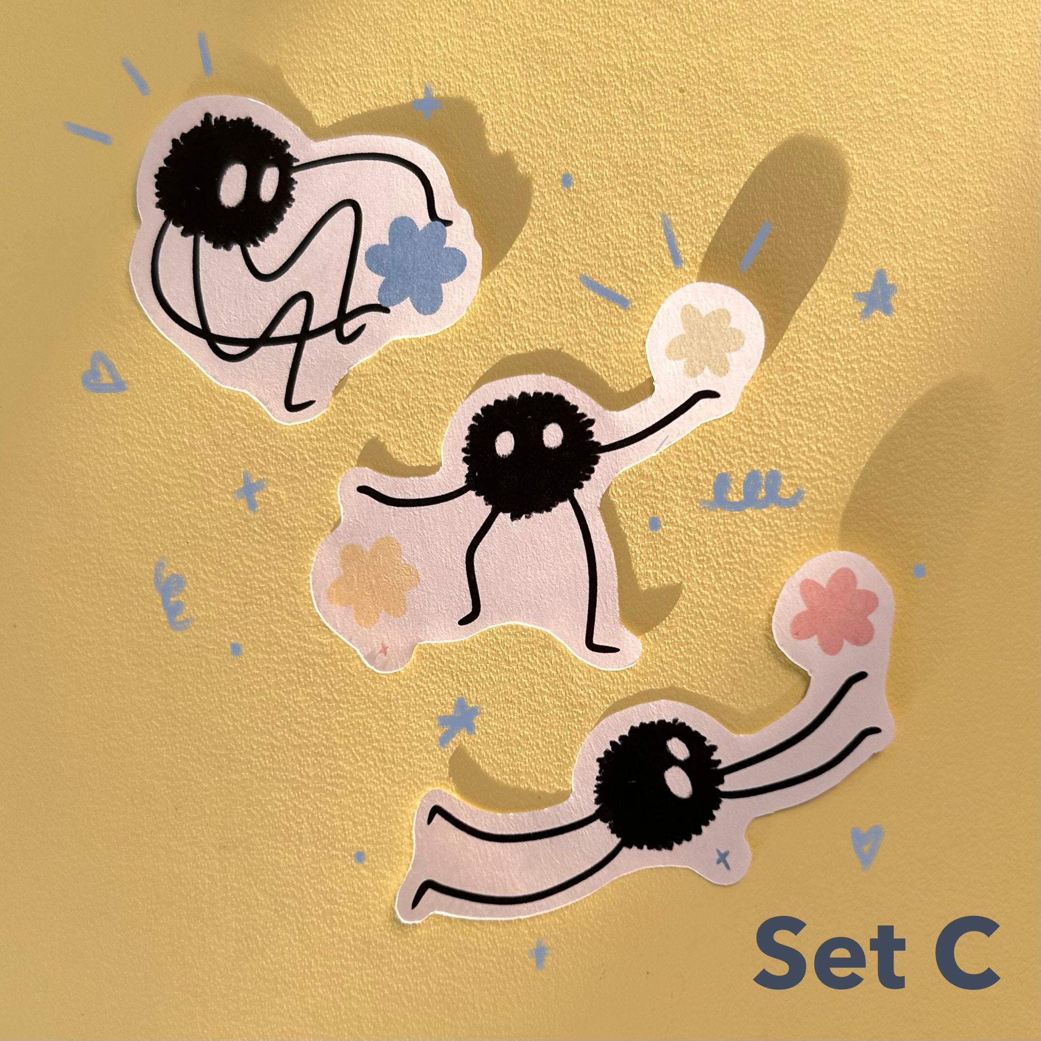 Soot Sprites Stickers | Susuwatari Stickers | Spirited Away Stickers ...