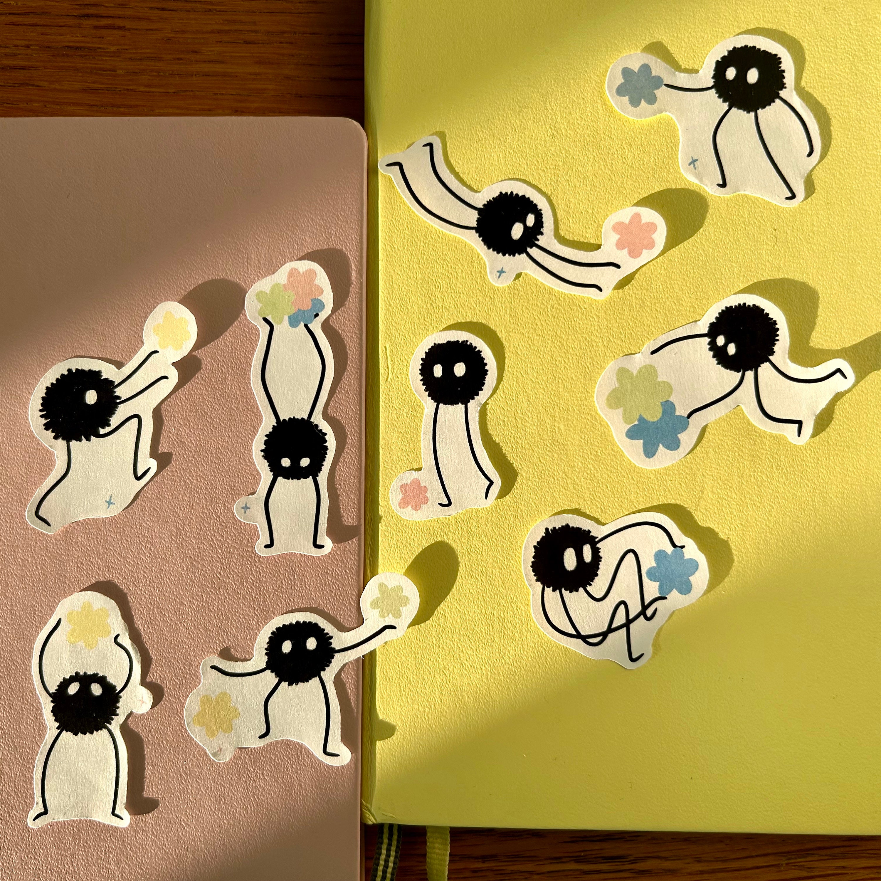 Soot Sprites Stickers Susuwatari Stickers Spirited Away Stickers My ...