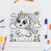Whimsical Unicorn & Rainbow Coloring Pages for Kids - Enchanting 10 ...