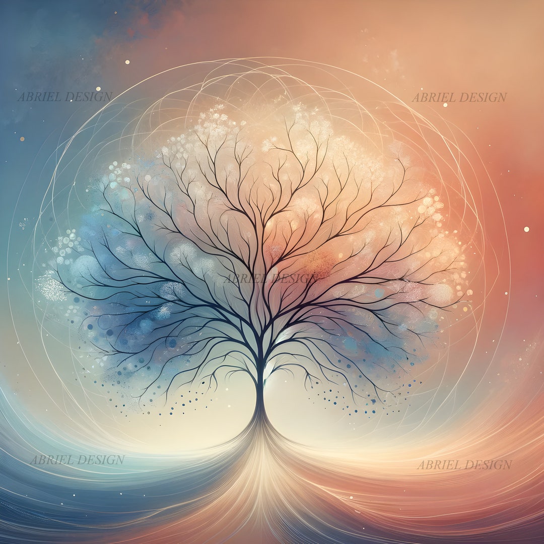 Tree of Life - Celestial Whispers | Starry Night Decor for Home and ...