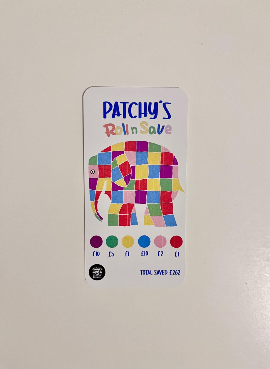 Patchy Elephant Roll N Save - Etsy