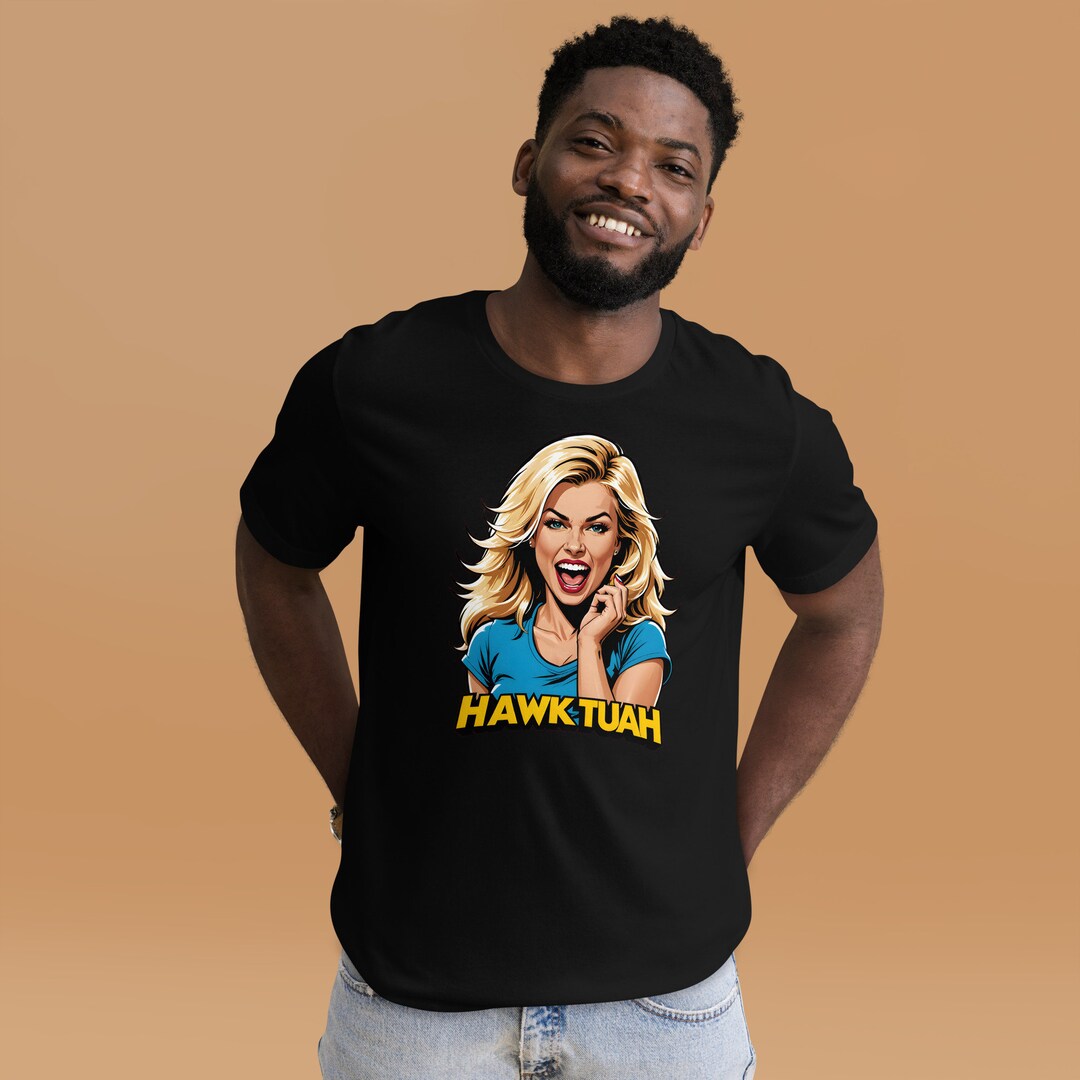 Camiseta Pop Art Hawk-Tuah Diseño Audaz y Energético Inspirado en los ...