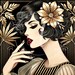 Roaring Twenties Art Deco Collection, Retro Wall Art 10 Art Deco Wall ...