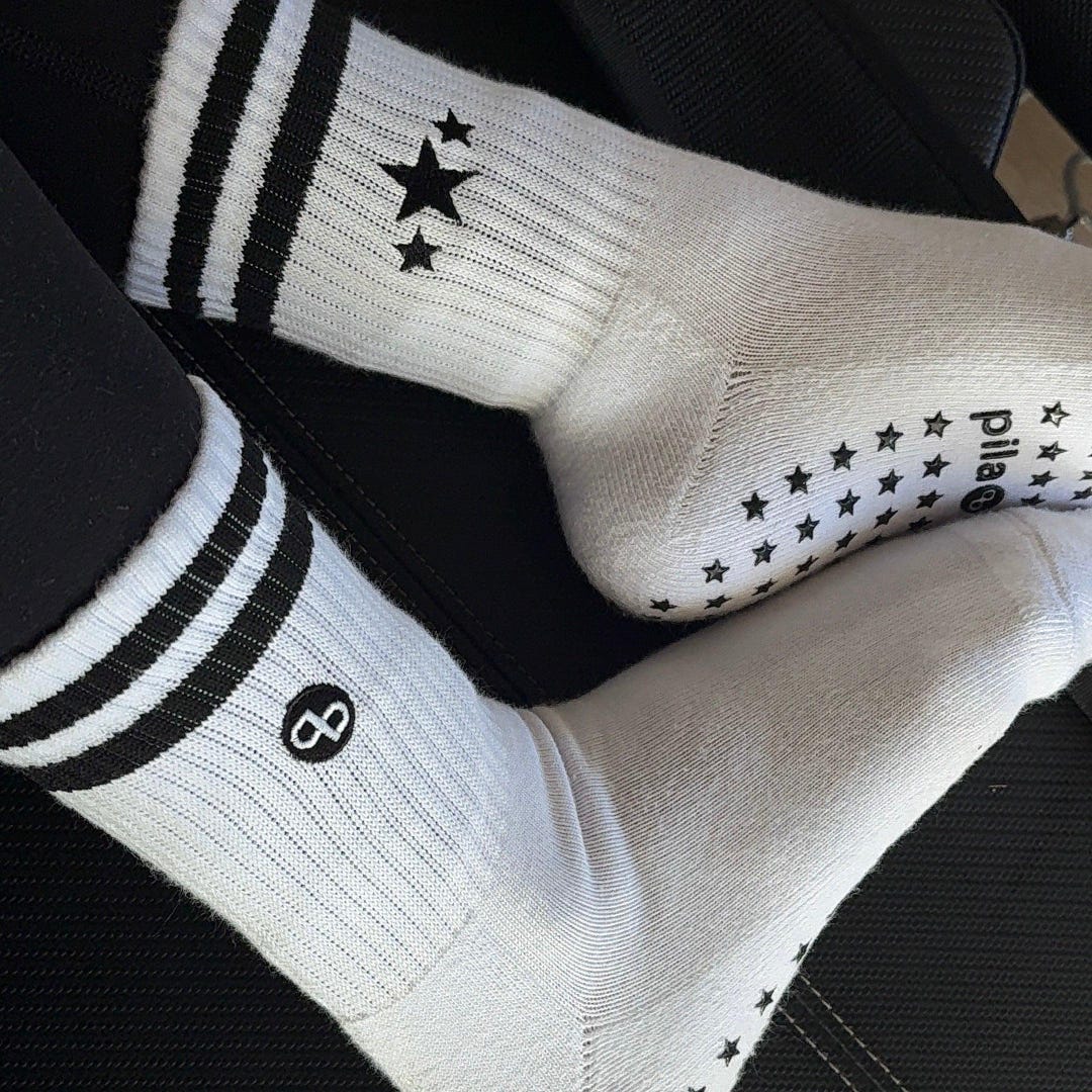 Star Grip Pilates Socks - Etsy