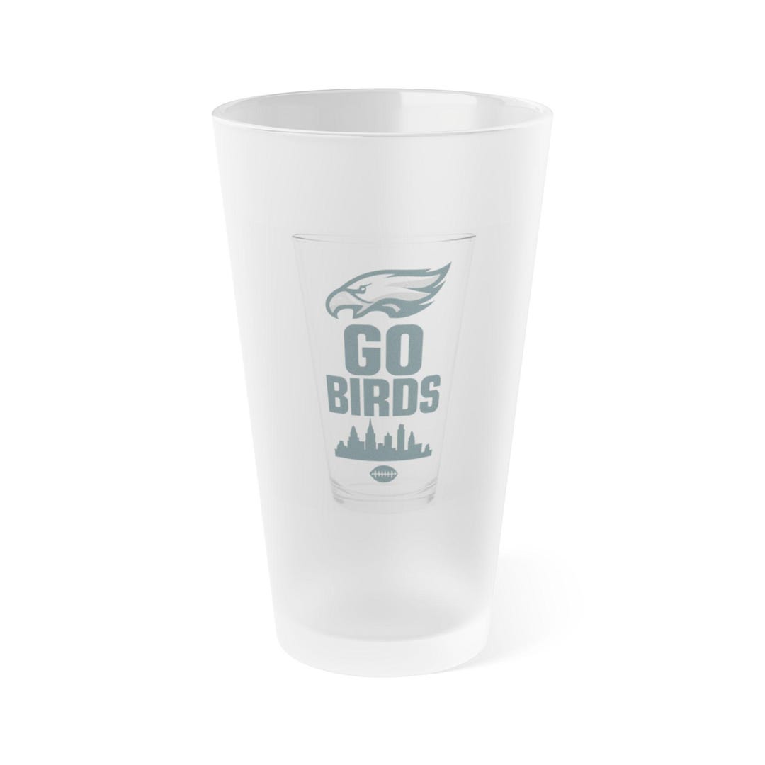 Frosted Pint Glass - Perfect for Game Day, Bbqs, and Tailgating, Sports ...