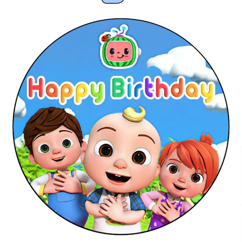 Cocomelon Backdrop - Etsy