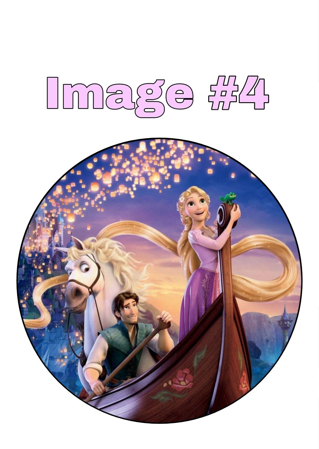 Princess classic Edible Images for Edible Frosting Sugar Sheet or ...