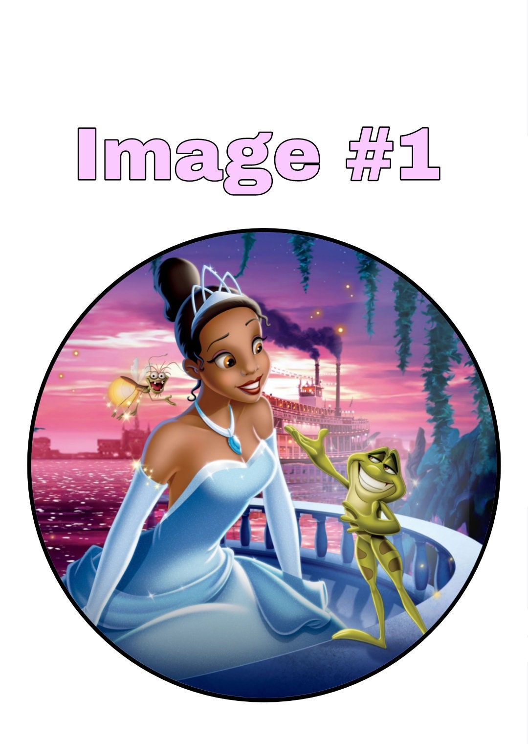 Princess (happy Birthday) Edible Images | for Edible Frosting Sugar ...