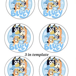 Bluey (happy Birthday) Image Option 1 | for Edible Frosting Sugar Sheet ...