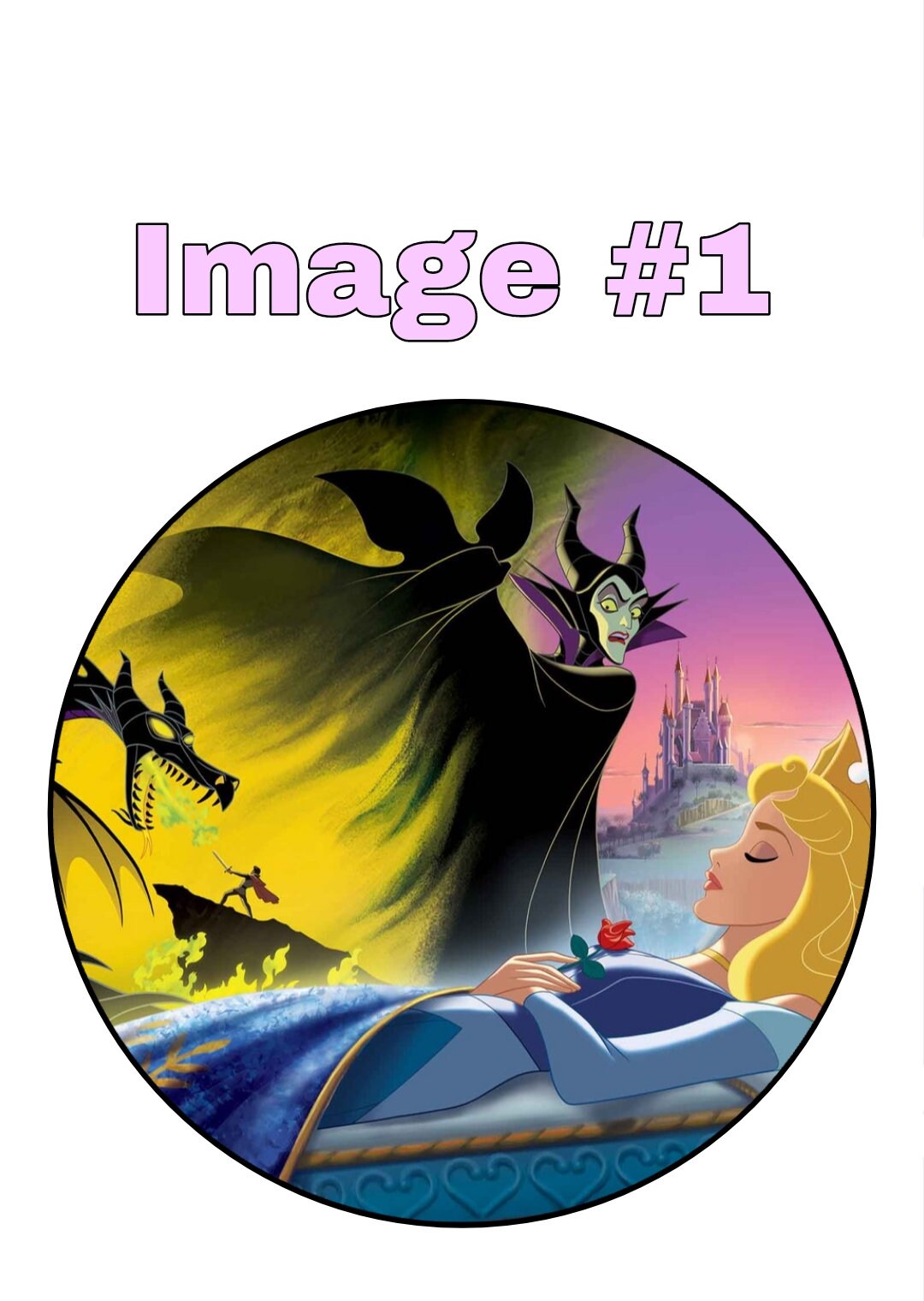 Princess (evil Around Her) Edible Images | for Edible Frosting Sugar ...