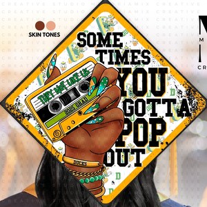 Personalized Graduation Cap Topper: Kendrick Lamar Inspired, Senior ...