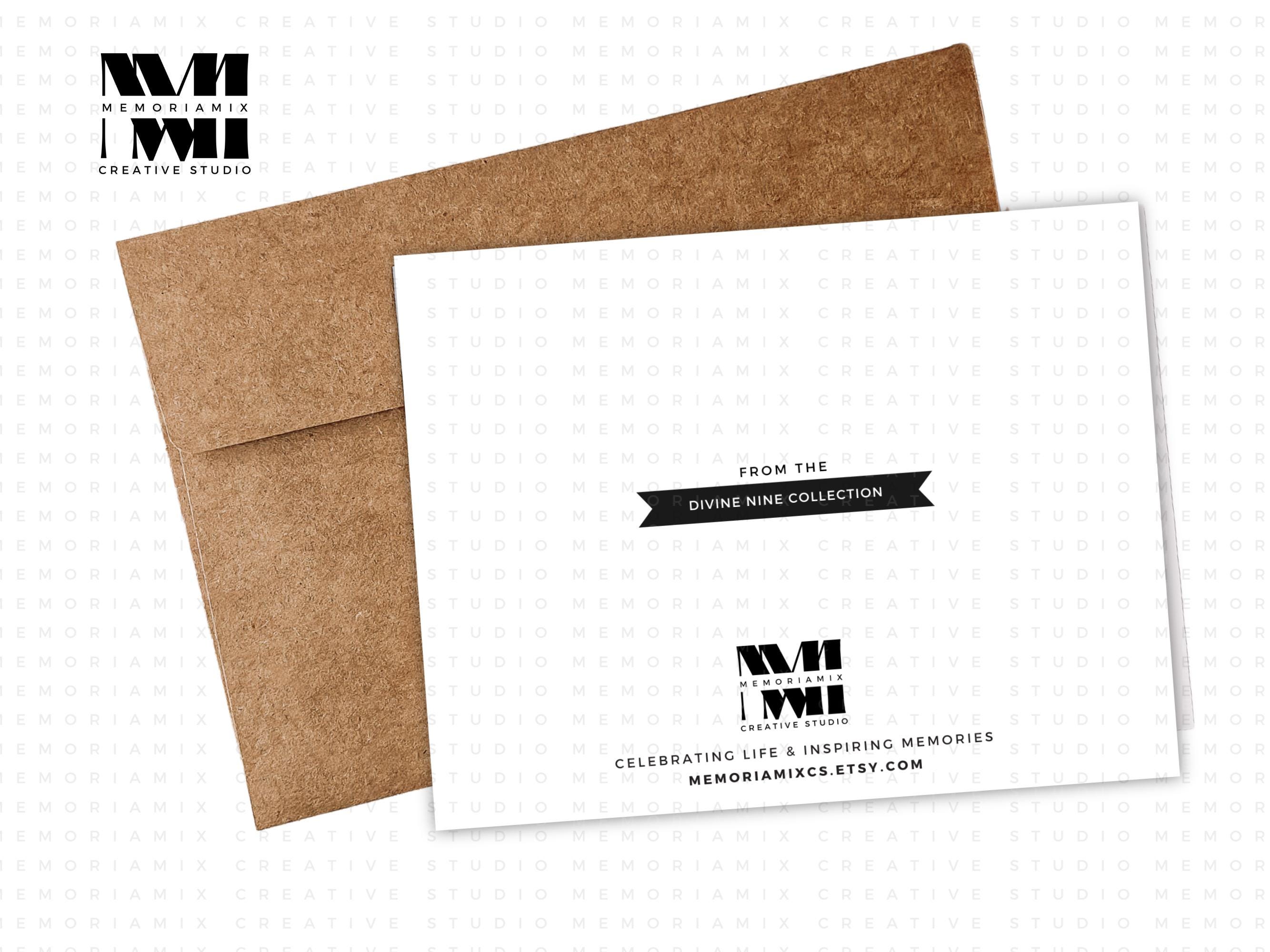 Alpha Kappa Alpha Legacy Greeting Card, 1908 Card, Greek Greeting Cards ...