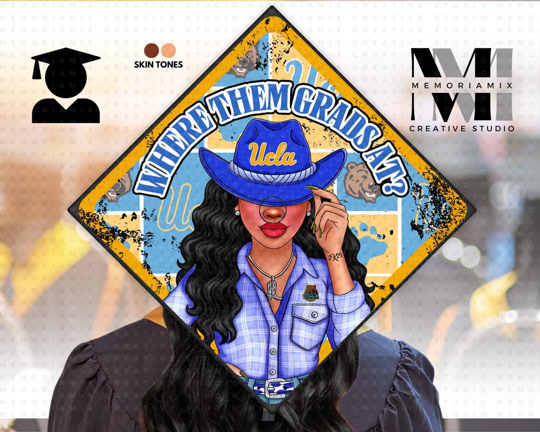 Where Them Grads At, Boots on the Ground, Personalized Graduation Cap ...