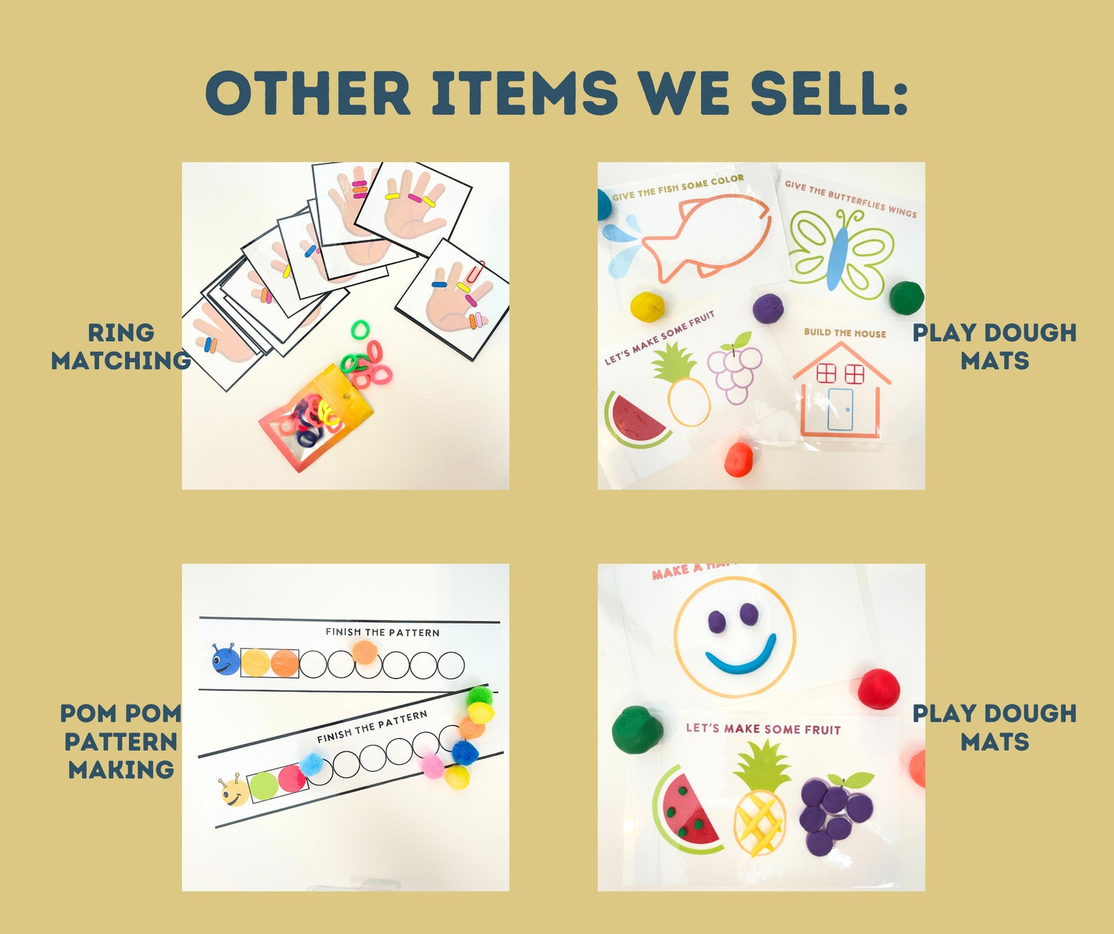 Preschool Counting Activity, Busy Bag, Learning Activity for ...