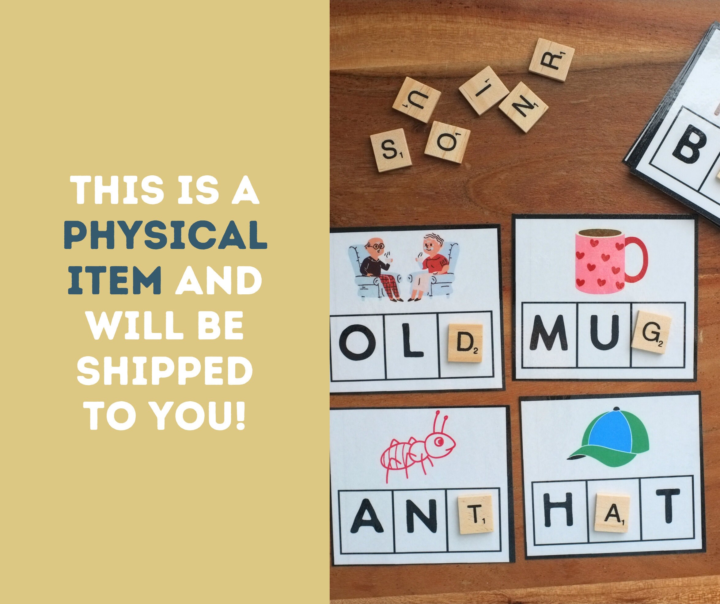 Complete the Word Activity, Busy Bag, Learning Activity for Preschooler ...