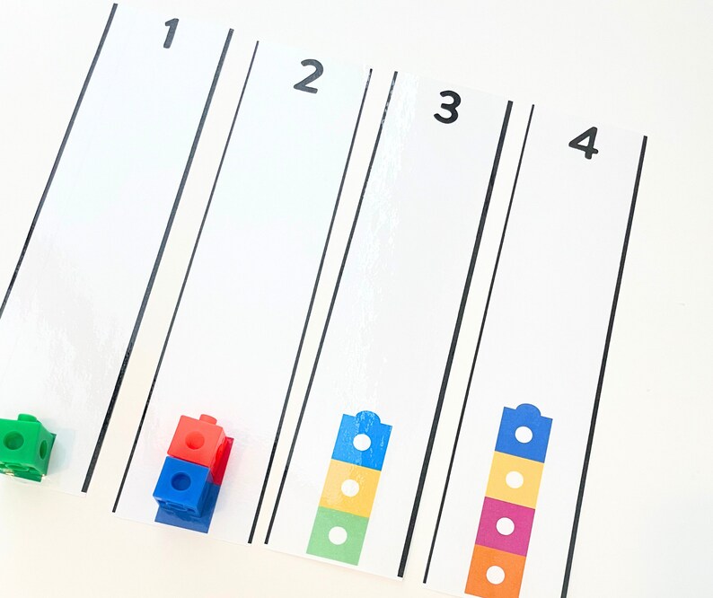 Preschool Counting Activity, Busy Bag, Learning Activity for ...