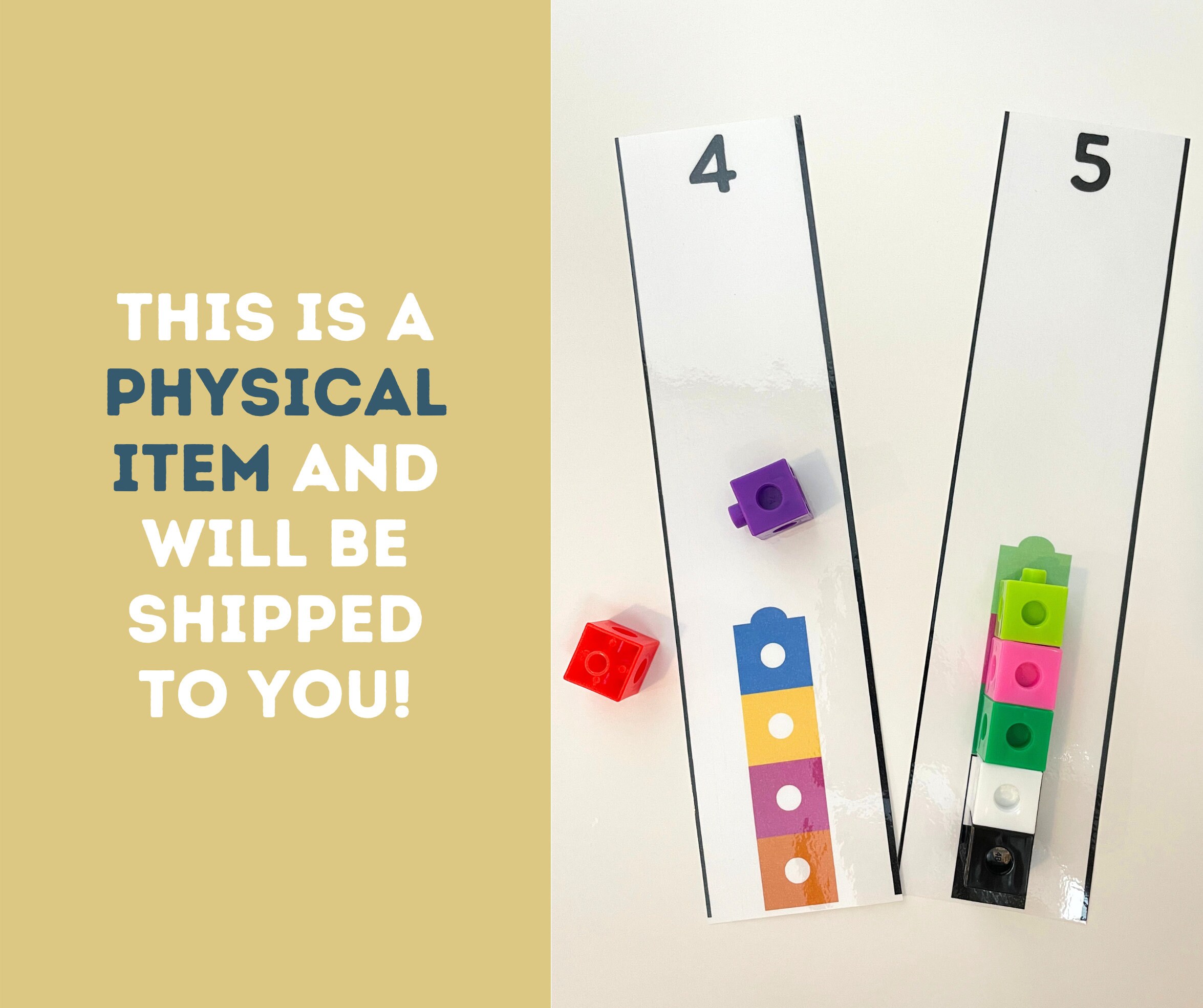 Preschool Counting Activity, Busy Bag, Learning Activity for ...