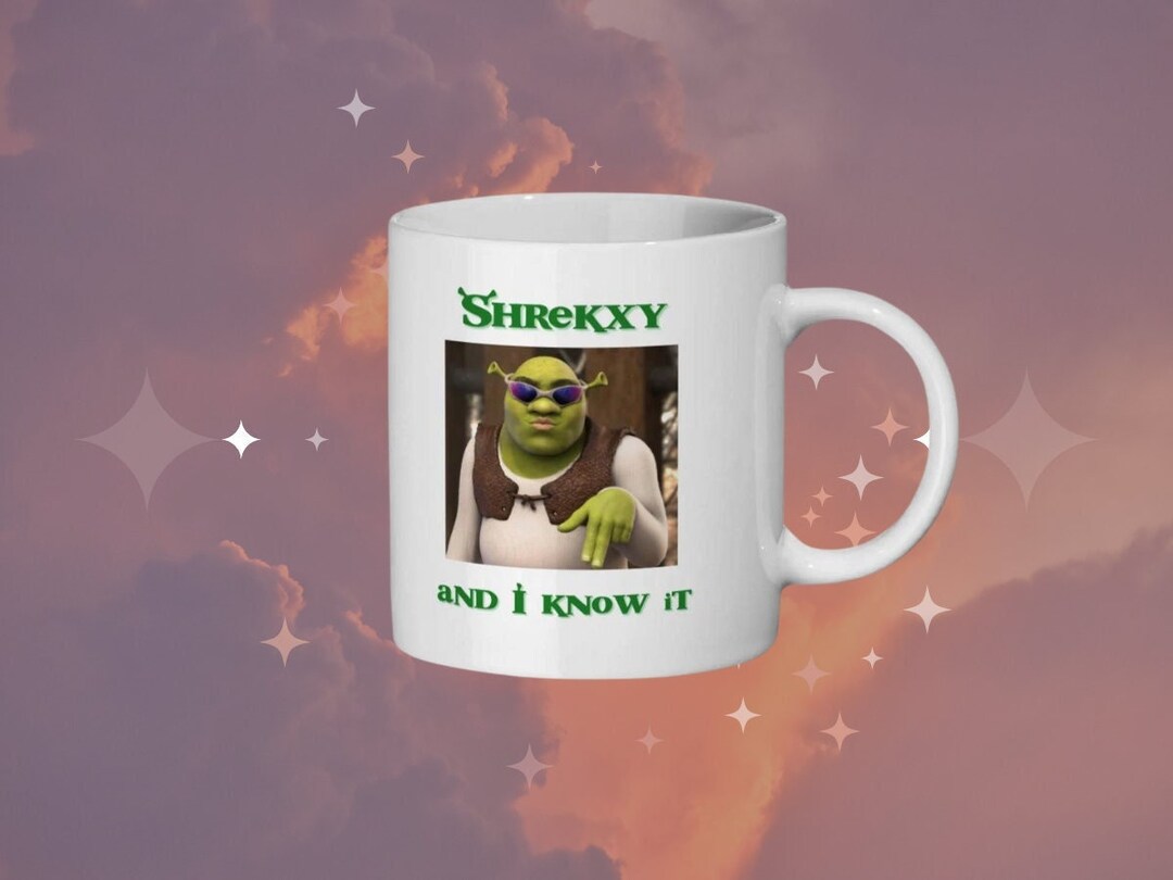 Shrek Mug, Skrekxy, Ogre, Pop Culture Gifts - Etsy