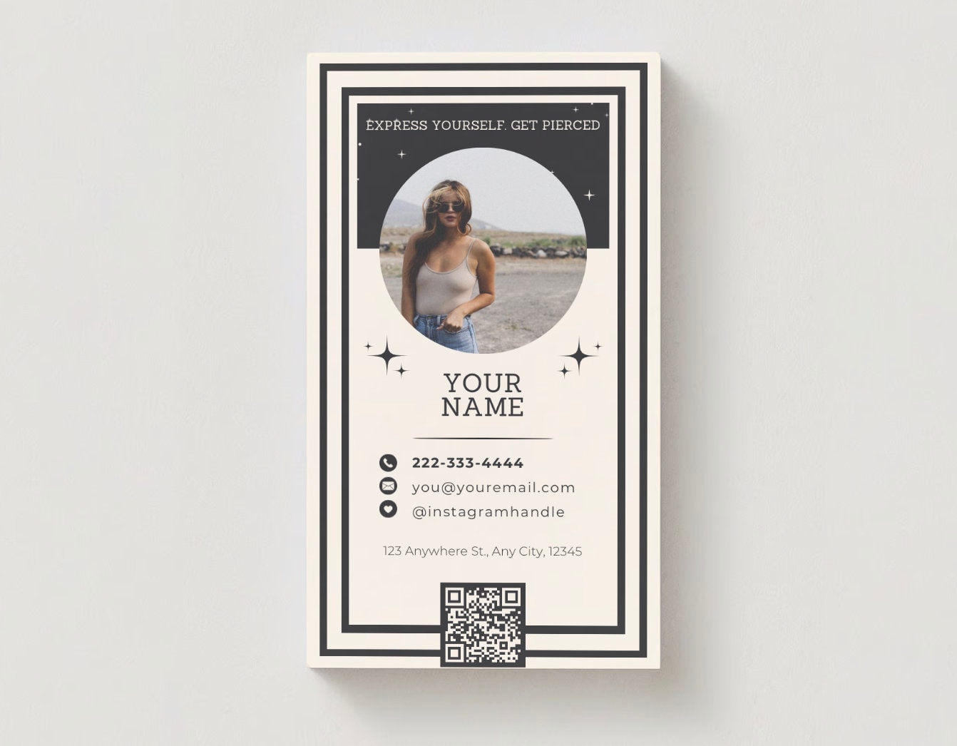 The Piercer Business Card | Piercing | Tarot Design - Etsy