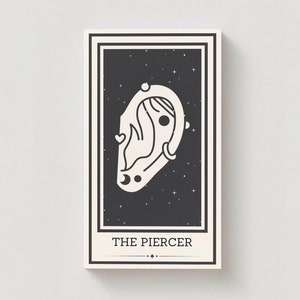 The Piercer Business Card | Piercing | Tarot Design - Etsy