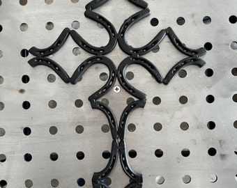 Horseshoe Cross - Etsy